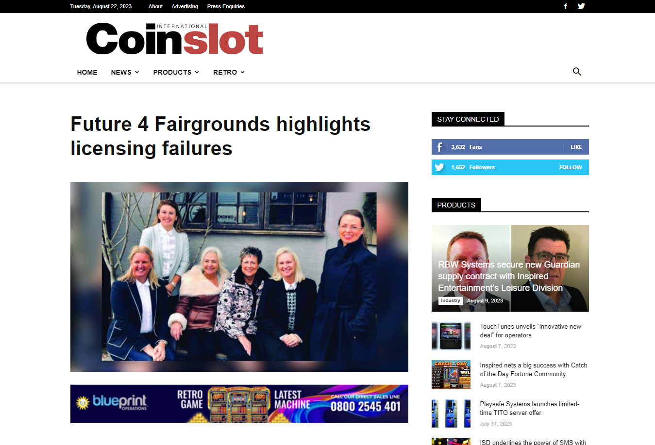Future4Fairground highlights licensing failures - Coinslot - Future 4 ...